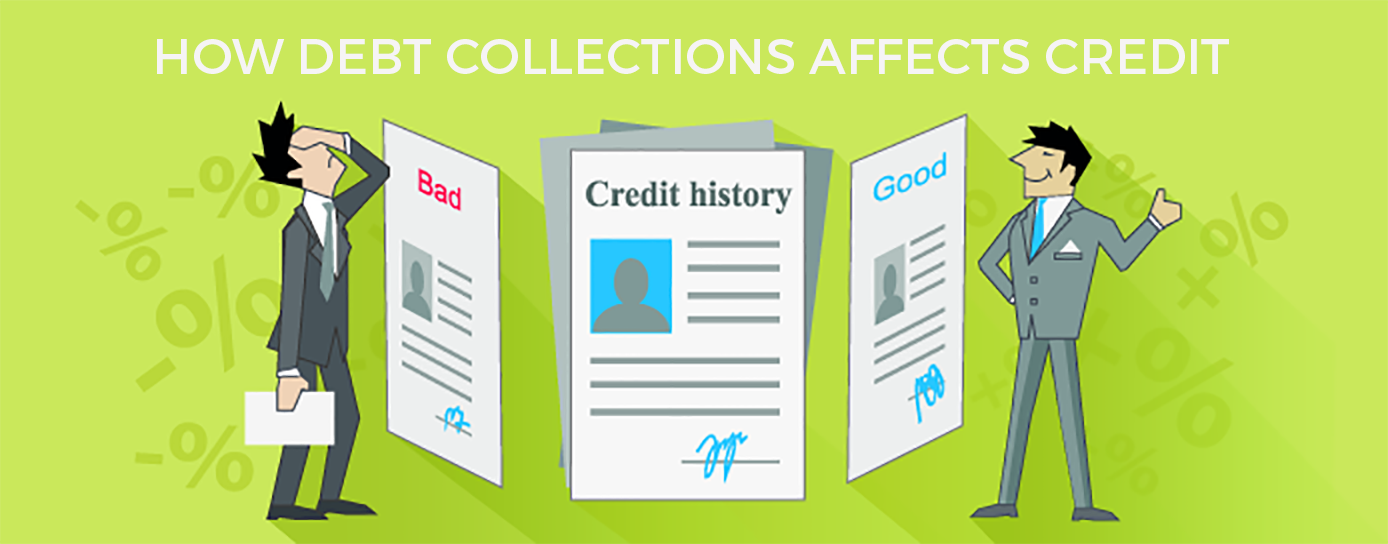 How Debt Collections Affects Credit